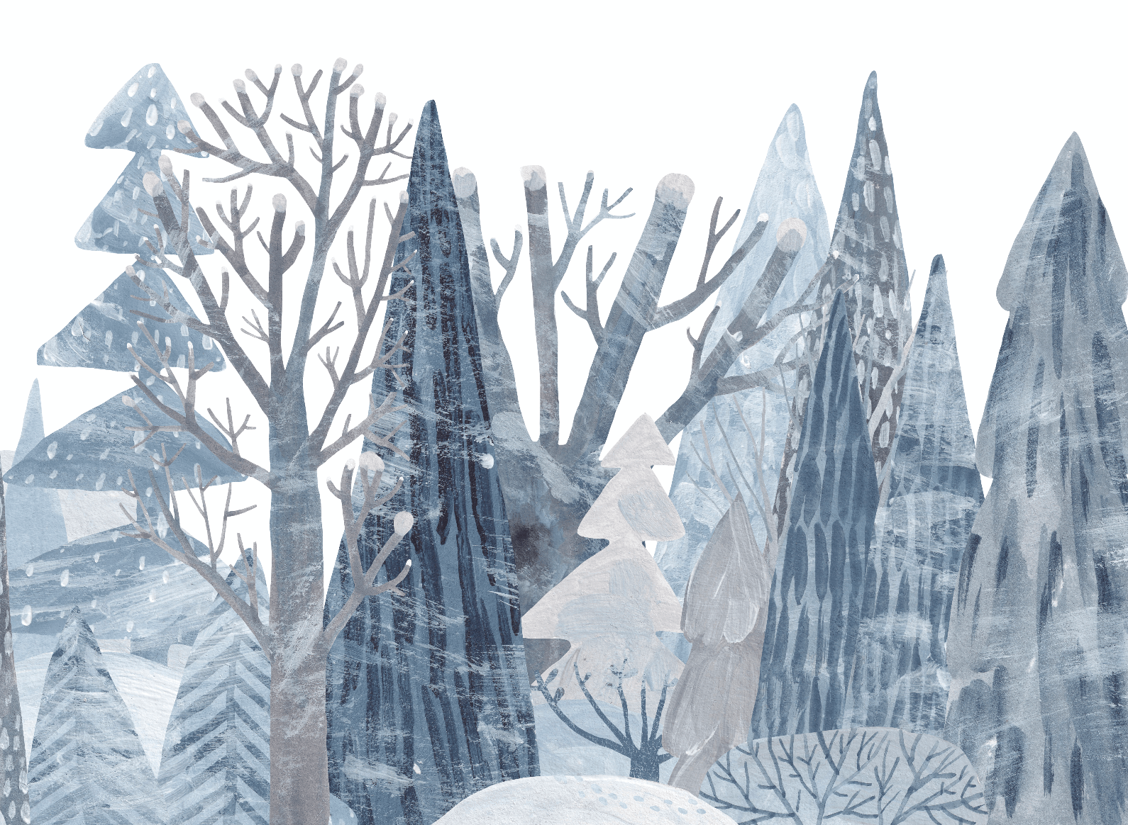 Bosque azul magico – Mil Murales