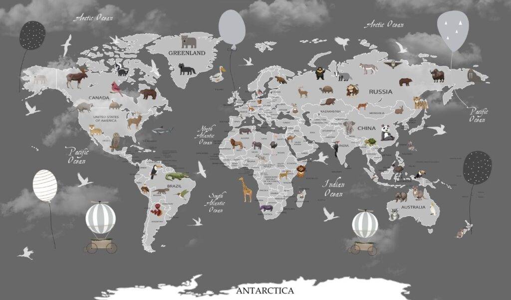 Mapa safari – Mil Murales®