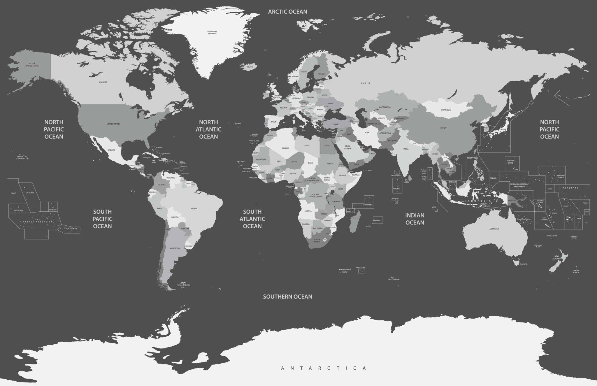 Mapa Mundi II – Mil Murales®